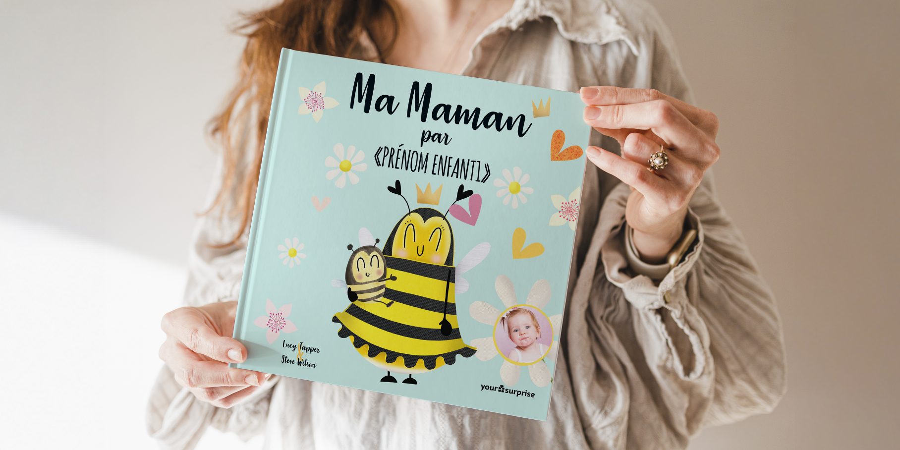 Livres Personnalisés - Fête des Mères | Avec Votre Message