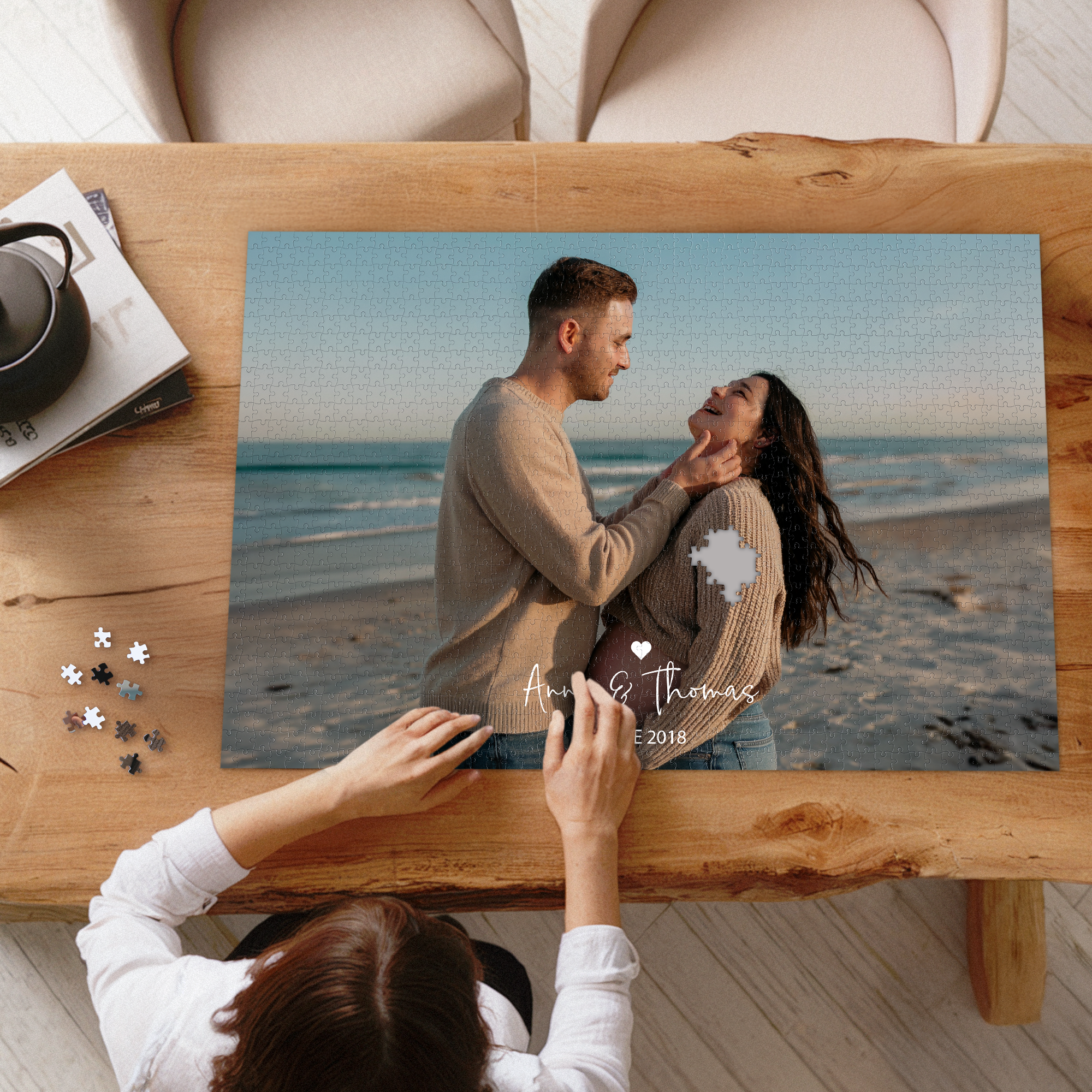 Personalised jigsaw puzzle - Large | YourSurprise