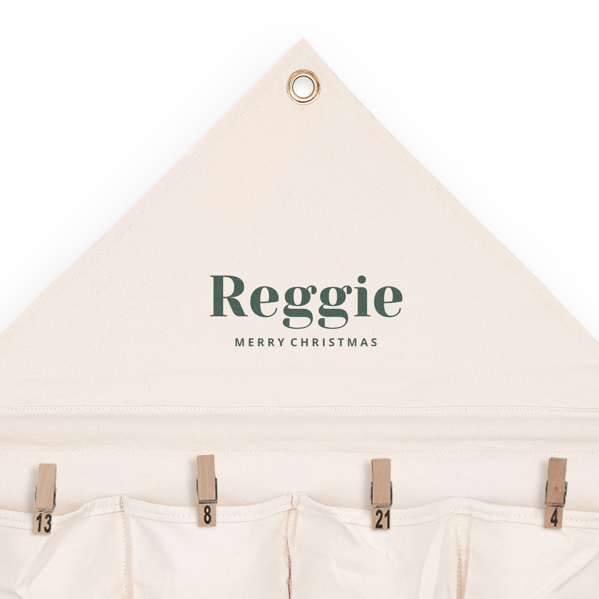 Personalised Fabric Advent Calendar