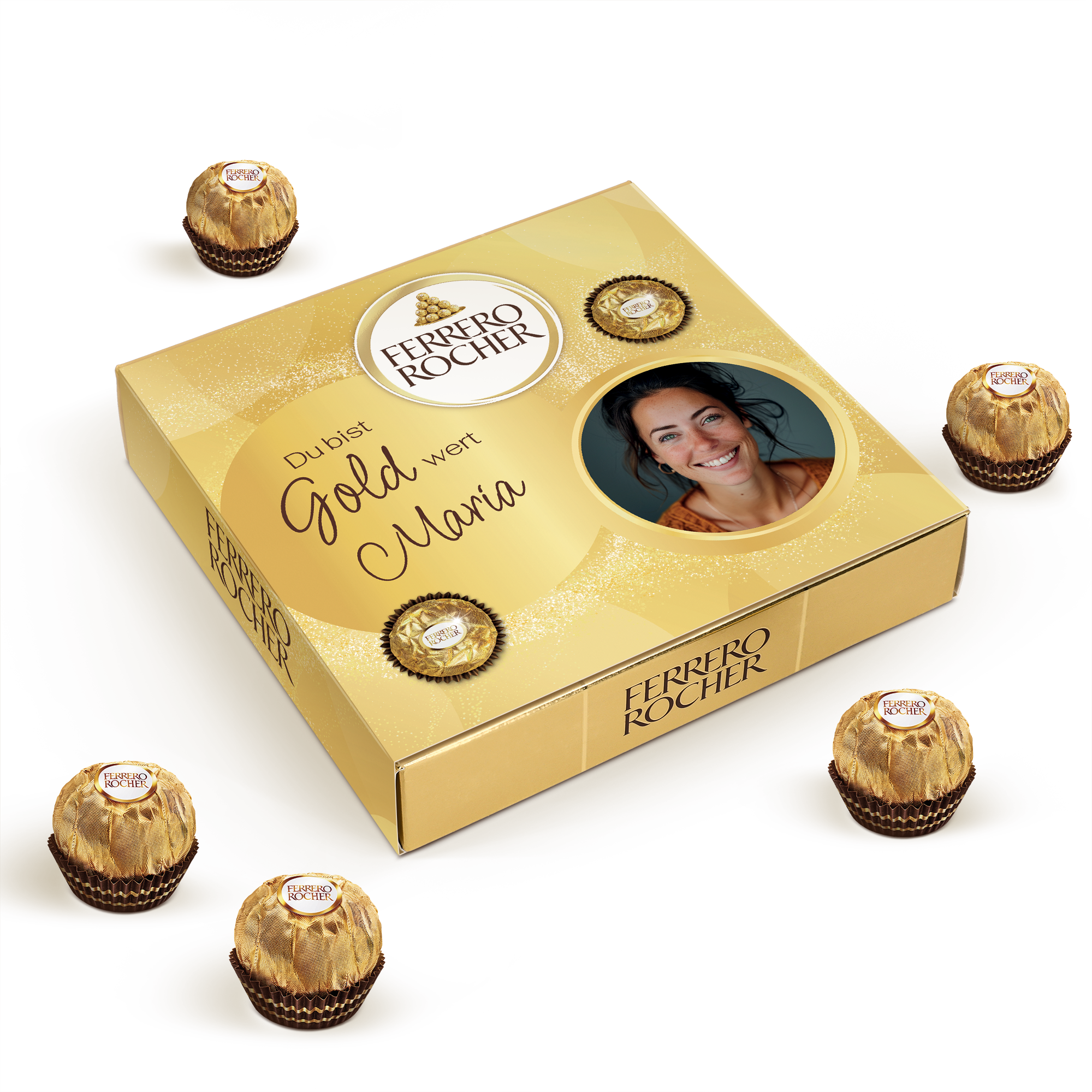 Ferrero Rocher Geschenk | Personalisierte Geschenkverpackung