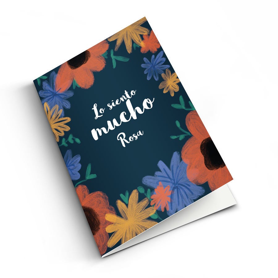 Tarjeta De Disculpas Personalizada | YourSurprise