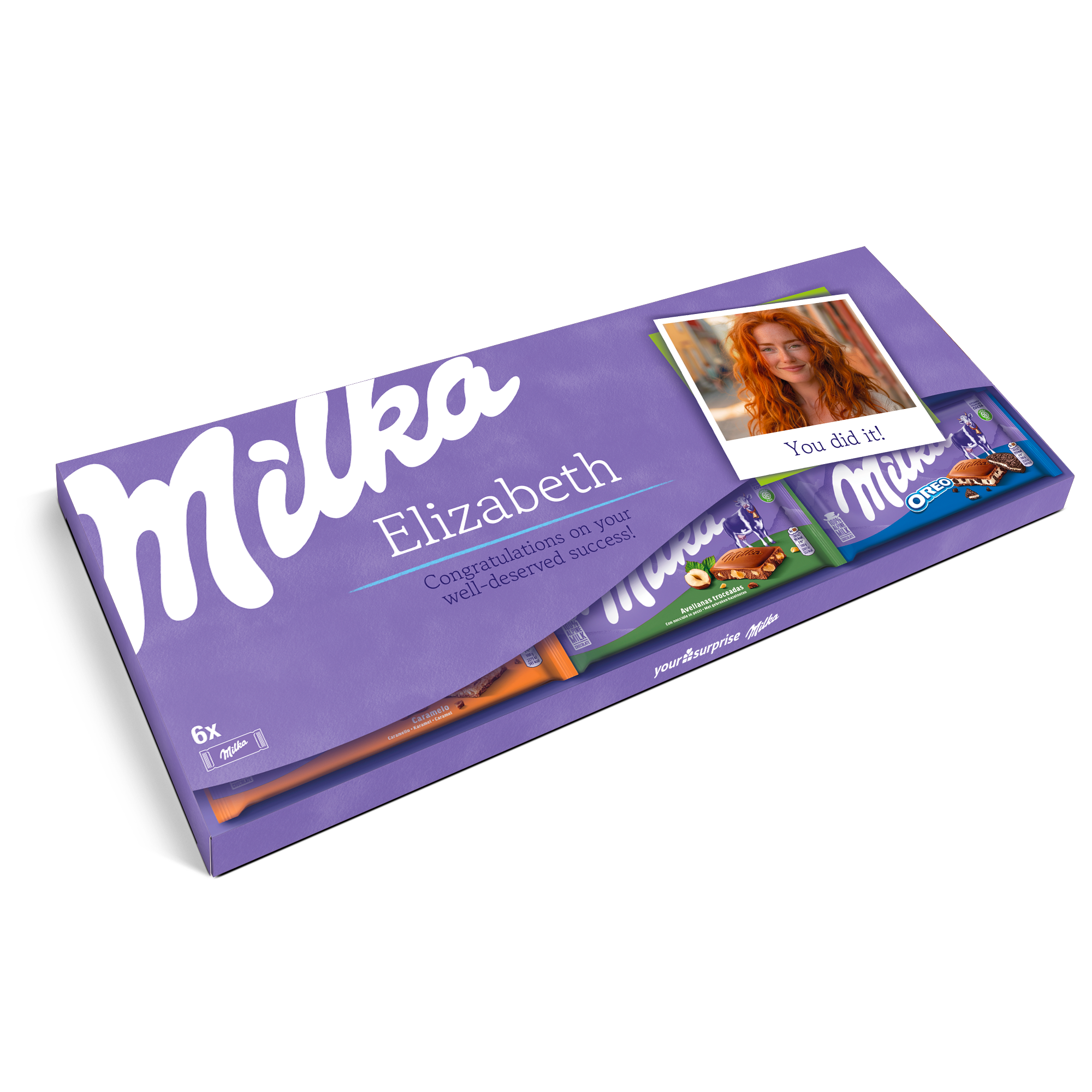 Personalised XXL Milka chocolate bar | YourSurprise