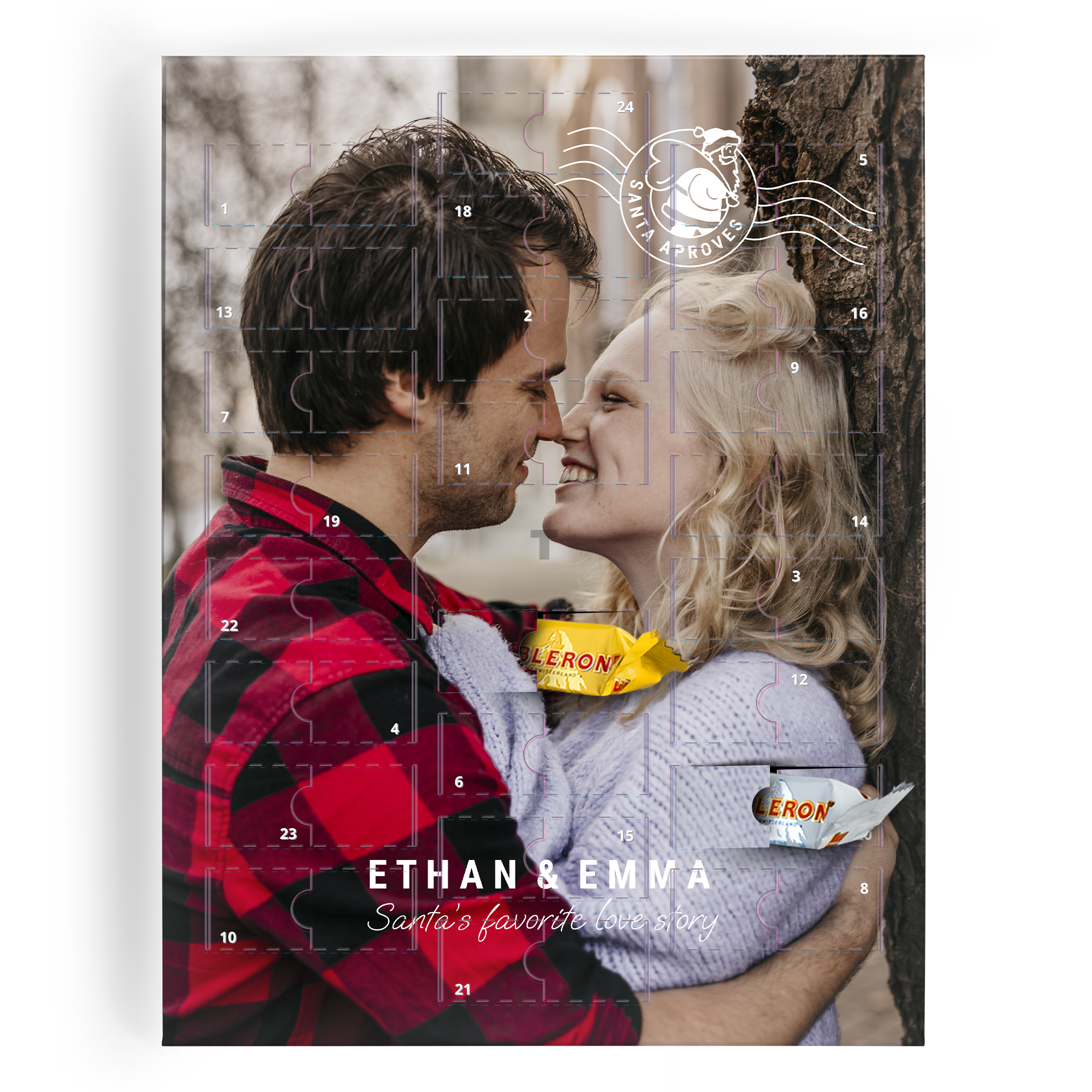 Personalised Toblerone advent calendar | YourSurprise