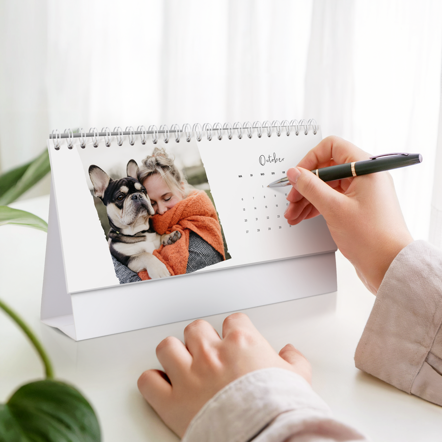 Personalised Desktop Calendar