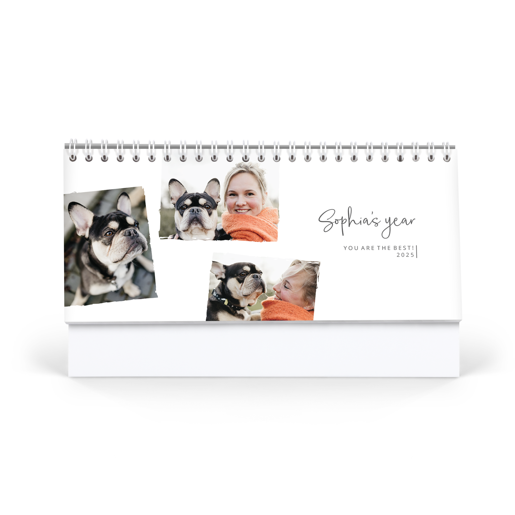 Personalised Desktop Calendar