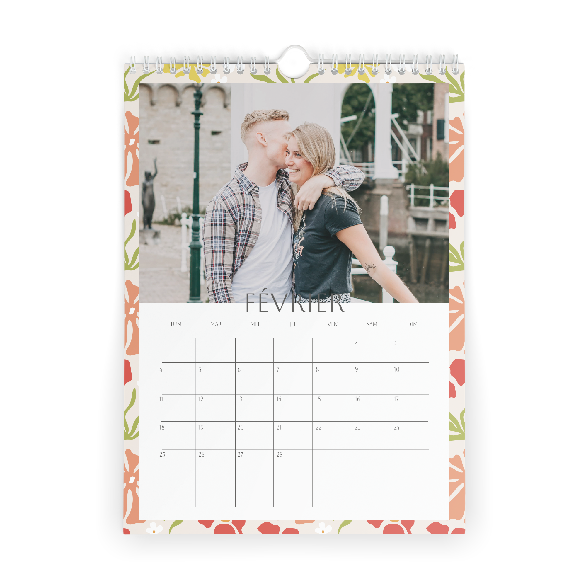 Calendrier Photo Personnalisé Annuel | Personnalisation Facile