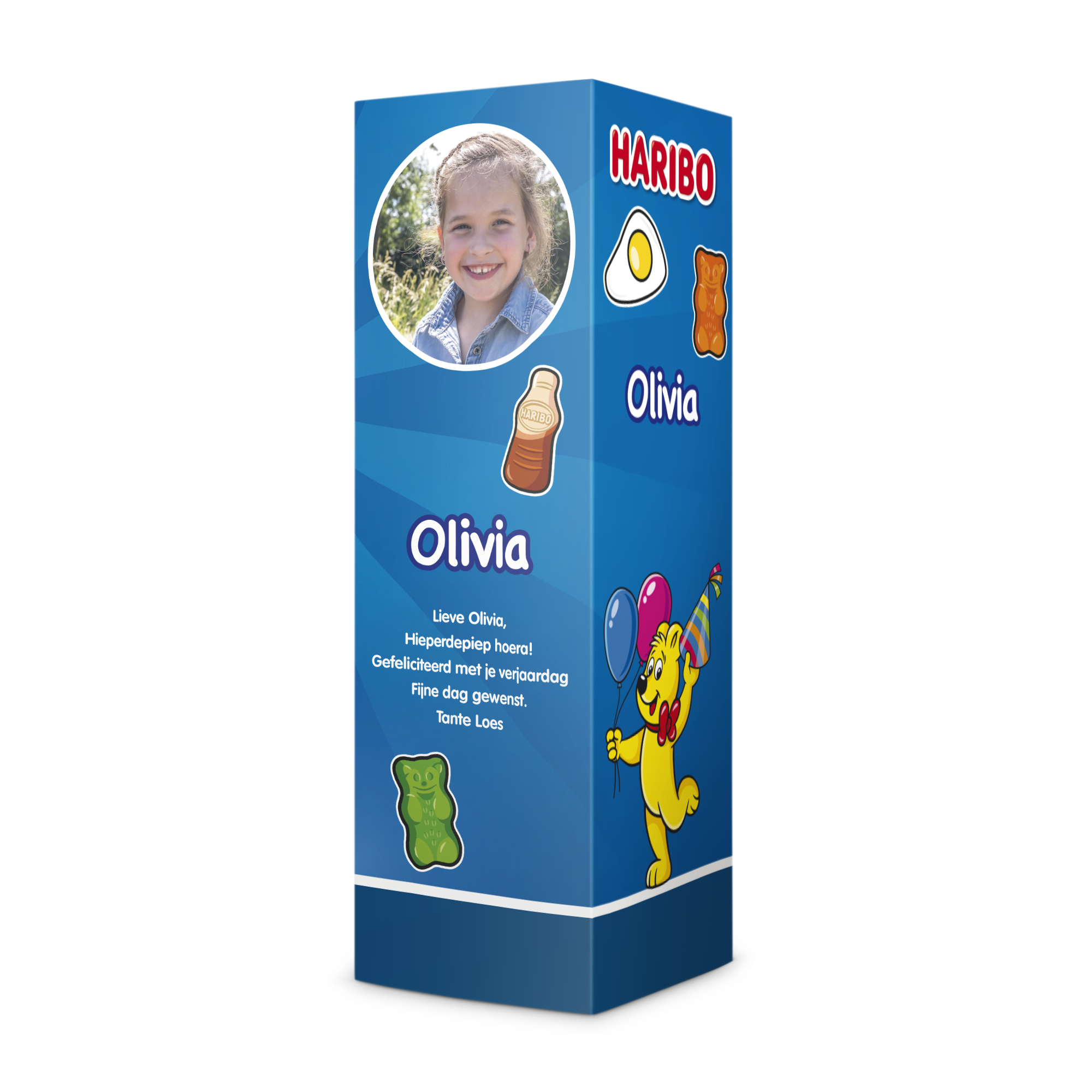 Gepersonaliseerd Haribo cadeaupakket | YourSurprise