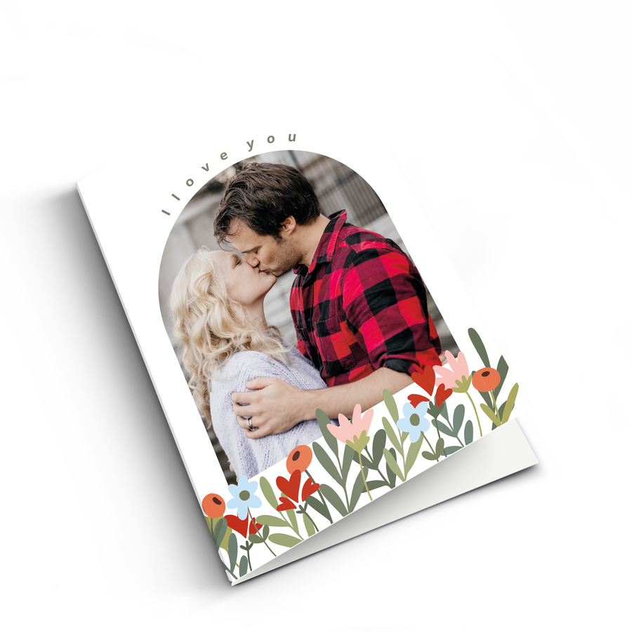Personalised Valentine's Day card