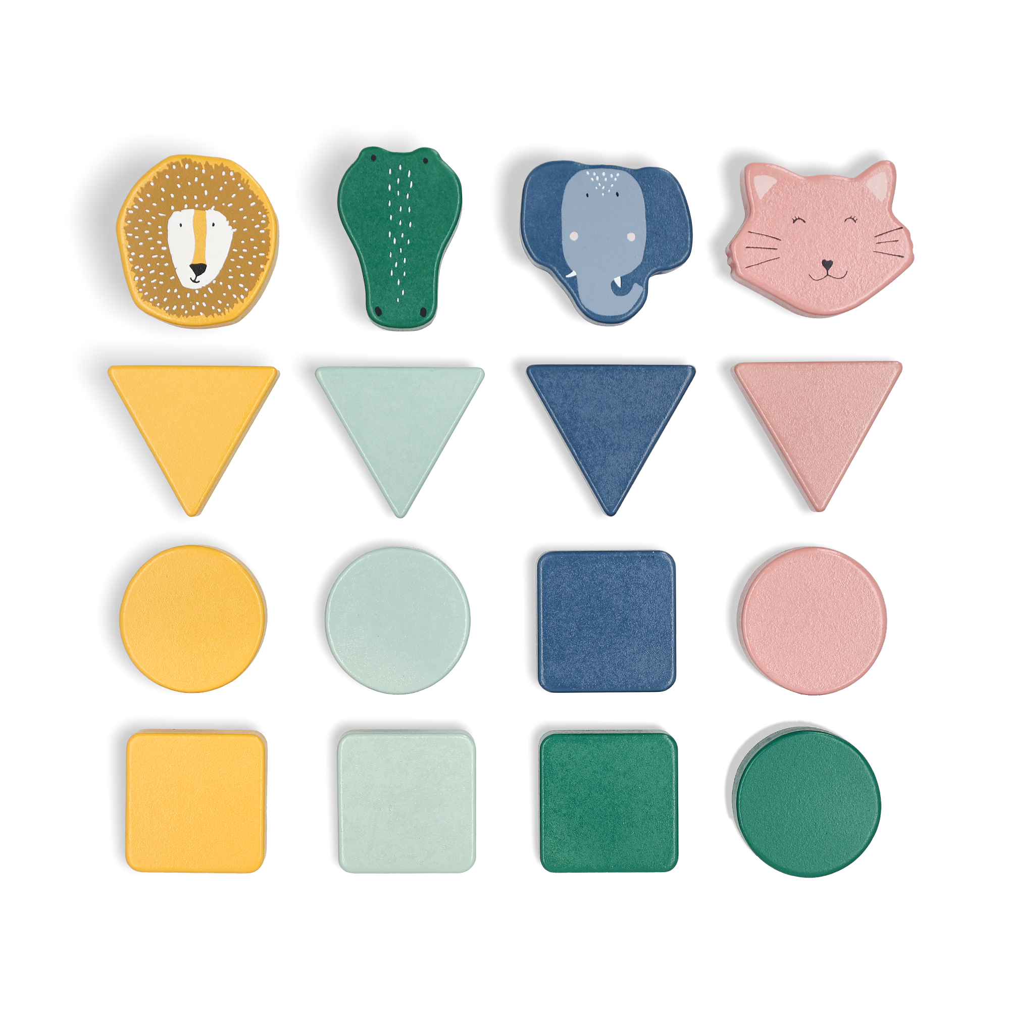 Cube de tri en bois Trixie avec nom | YourSurprise