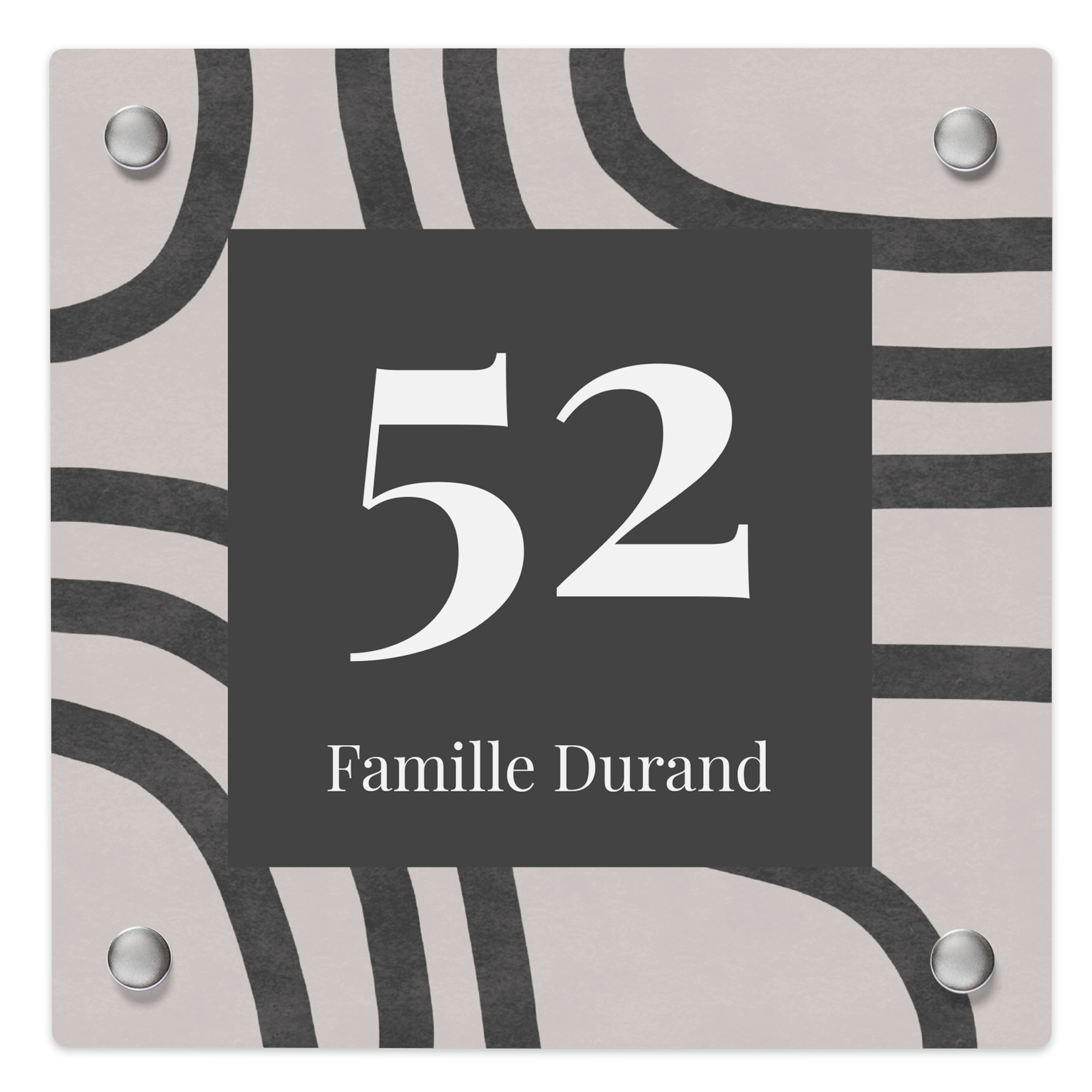 Plaque maison à personnaliser | YourSurprise