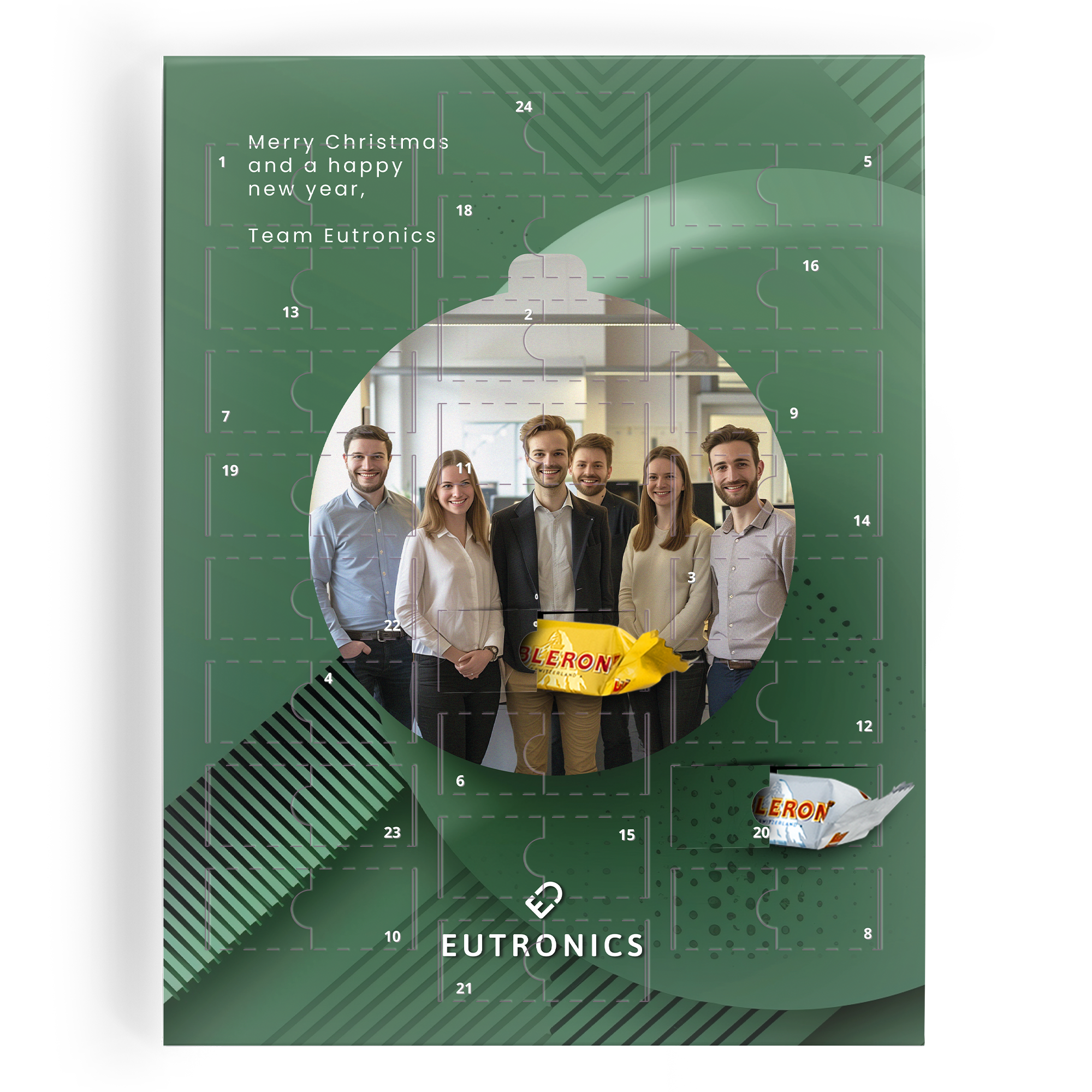 Personalised Toblerone advent calendar | YourSurprise