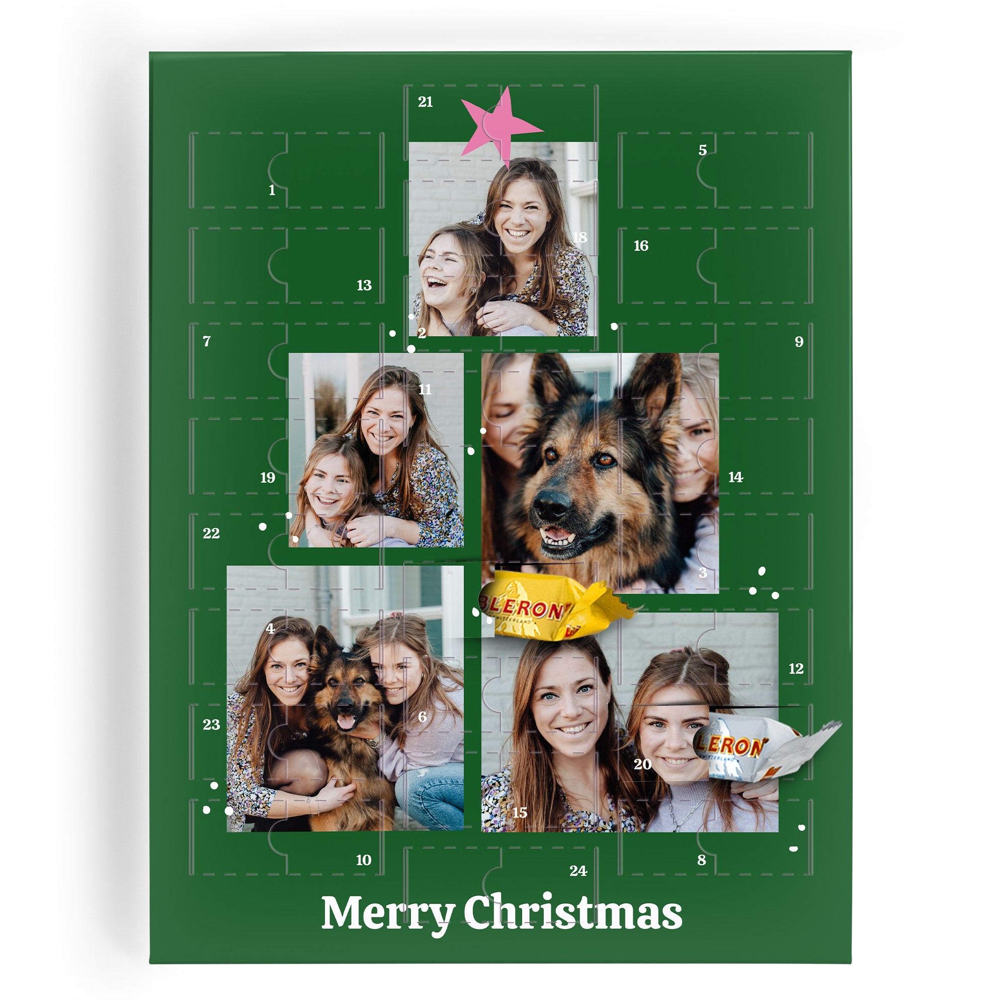 Personalised Toblerone advent calendar | YourSurprise