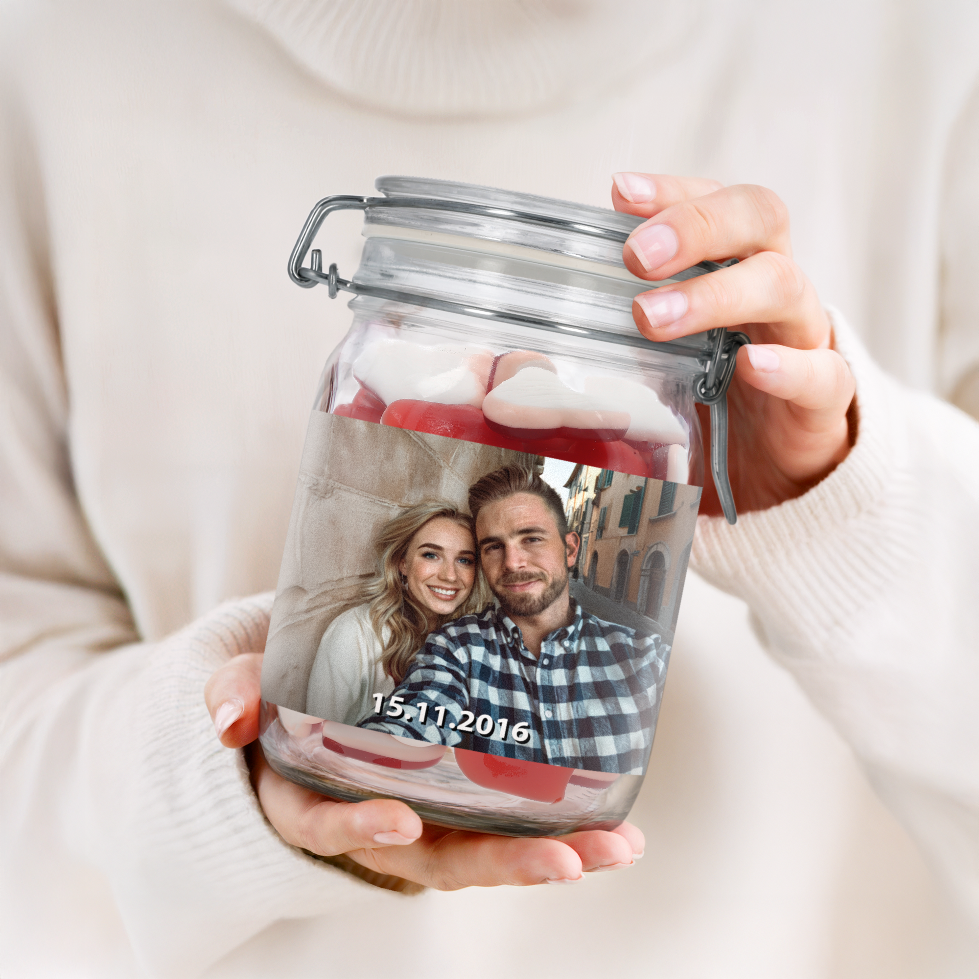 Bocal à bonbons personnalisé | YourSurprise