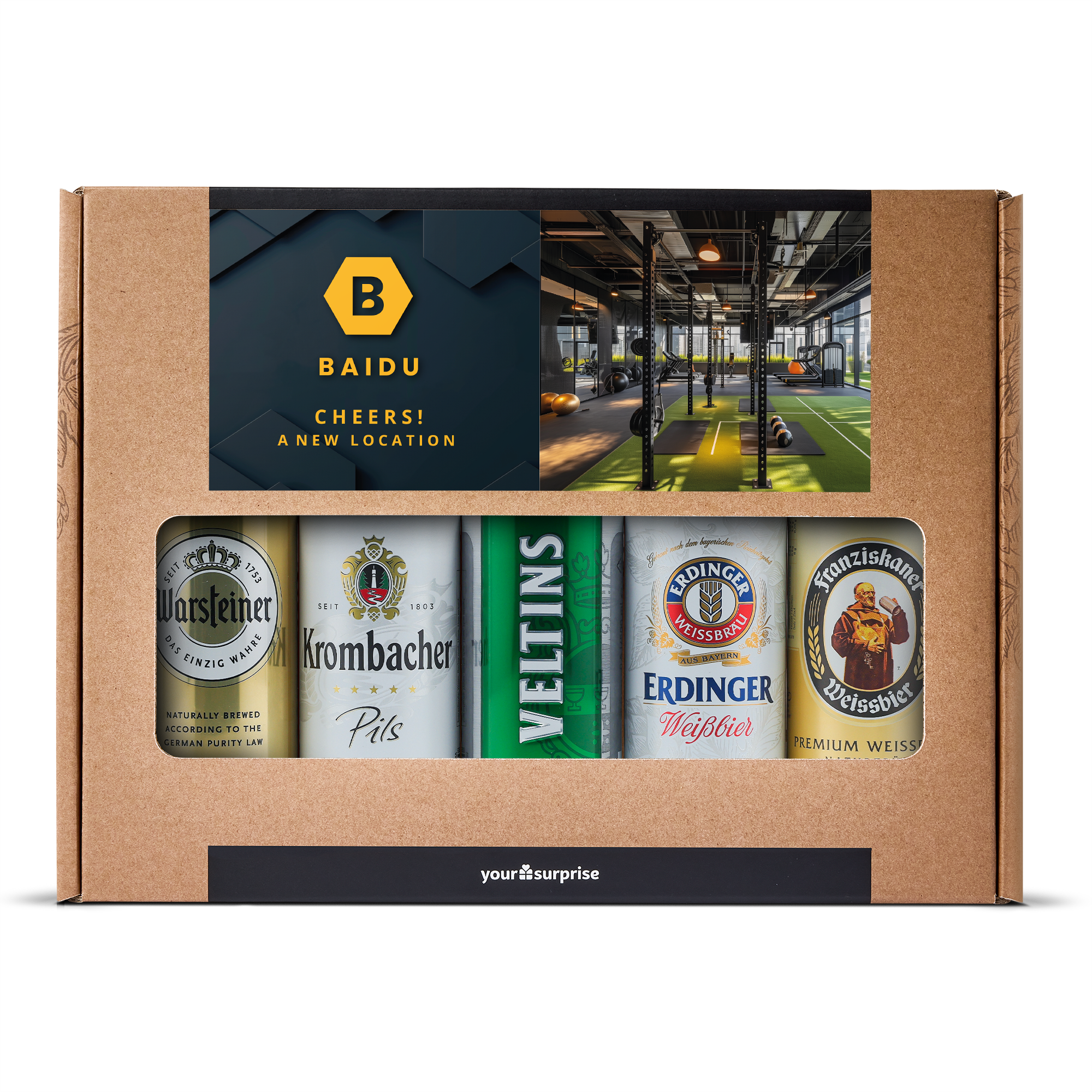 Personalised beer gift set | YourSurprise