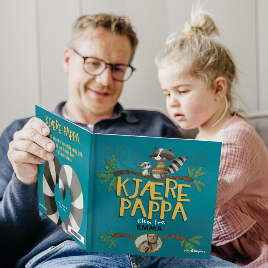 Personlig Pappa Bok - Kjære Pappa | YourSurprise