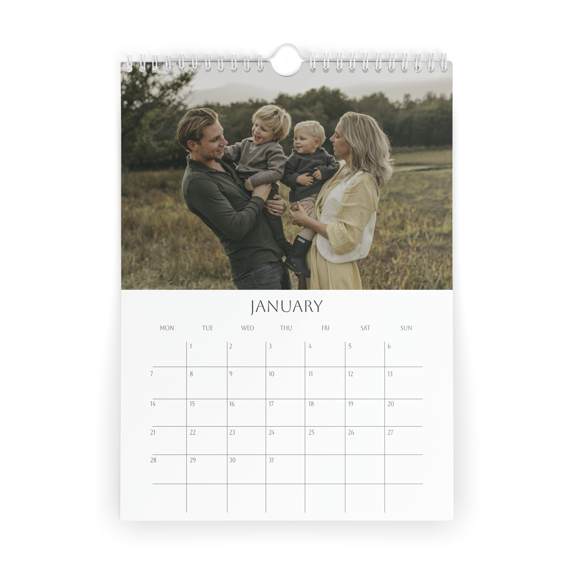 Year calendar with photo | YourSurprise