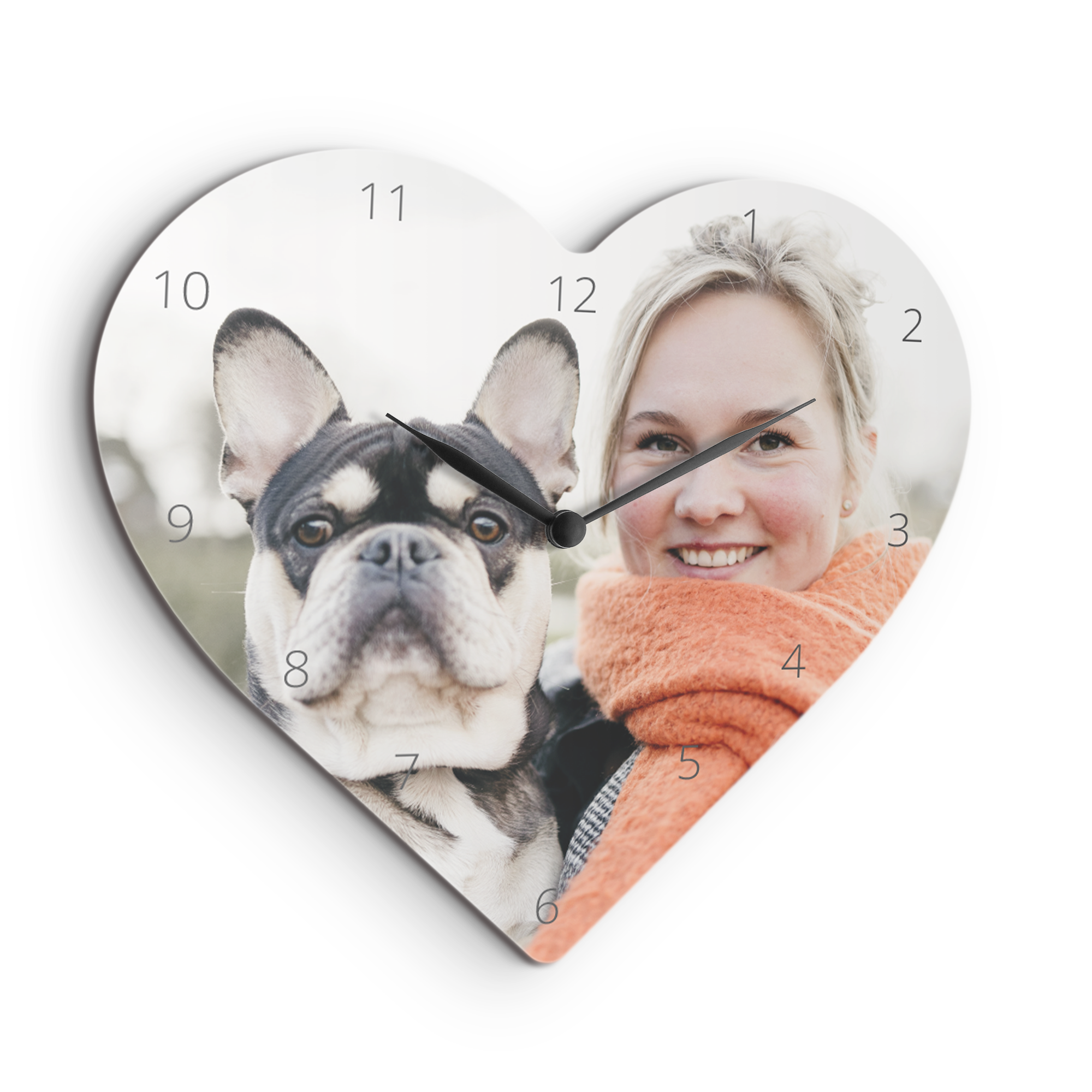 Personalised clock - Heart | YourSurprise