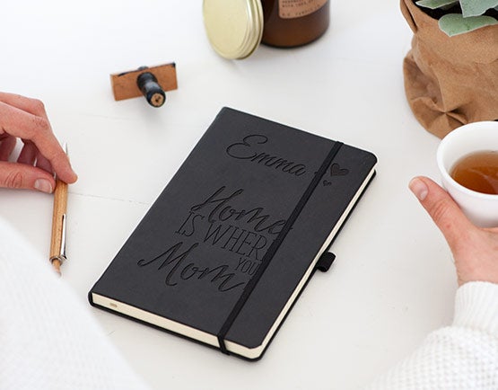 Notebook Engraved With Name YourSurprise
